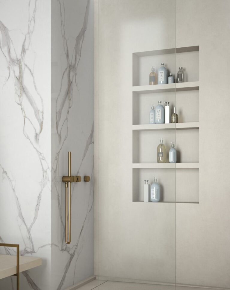 Calacatta Oro MB06 | Infinity Porcelain | Arena Stone NJ