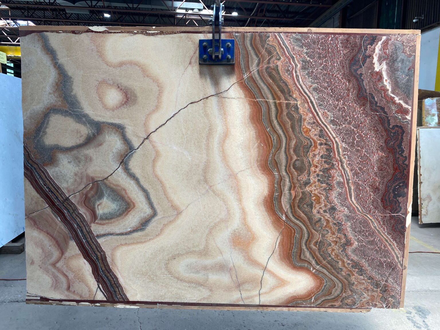Volcano Onyx – Lot 0145, 2cm Polished